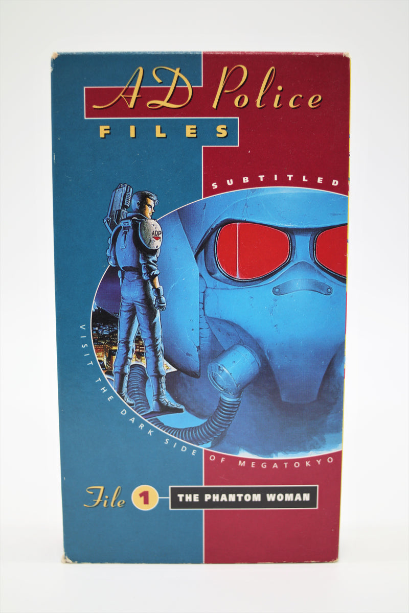 AD Police Files 1 The Phantom Woman VHS English/Japanese – monofanatic